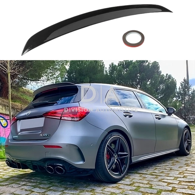 FITS FOR MERCEDES A Class W177 Rear Boot Spoiler Wing A35 Amg Gloss ...