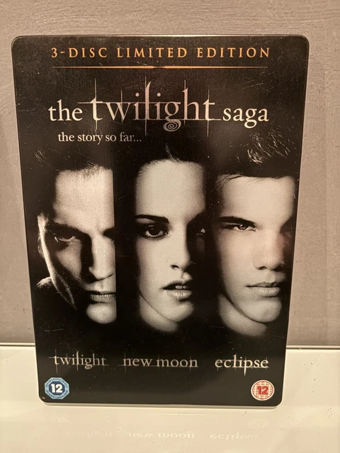 THE TWILIGHT SAGA DVD Steelbook - 3 Disc Limited Edition £4.90 ...
