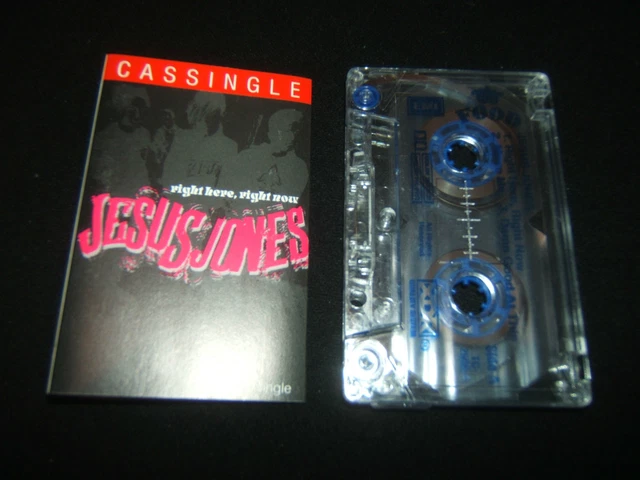 JESUS JONES RIGHT Here Right Now Australian Cassingle Cassette Tape $11 ...