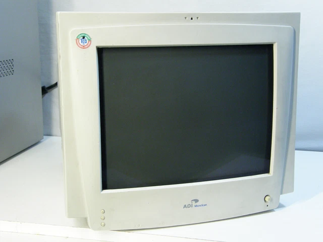 VINTAGE COMPUTER MONITOR ADI MicroScan VD-695p 15" CRT VGA £5.00 ...