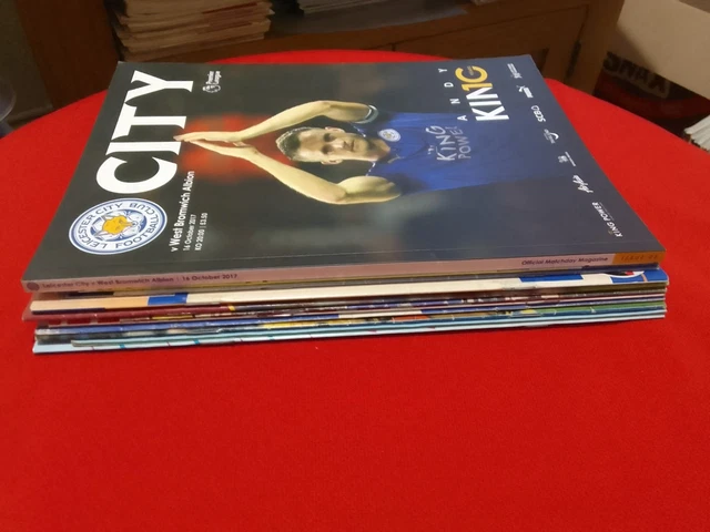 WEST BROMWICH ALBION x 24 Away Football Programmes (Bulk Lot 2) All ...