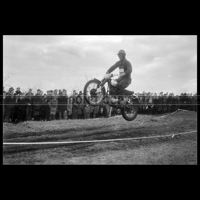 PHOTO M.001030 BROER DIRKX (BSA) MOTO CROSS GP, GEMERT 1959 EUR 5,99 ...