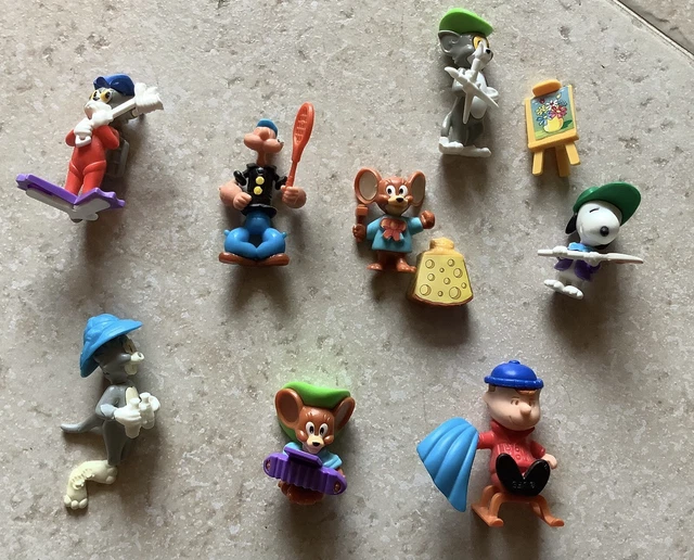 LOTTO 8 KINDER SORPRESA Sorpresine TOM&JERRY POPEYE PEANUTS EUR 5,00 ...