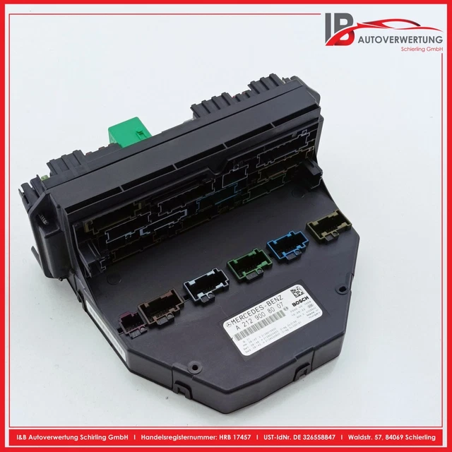 MERCEDES BENZ C-CLASS W204 C220 CDI Fuse Box SAM Module A2129008007 £ ...