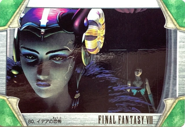 EDEA KRAMER FINAL FANTASY VIII FF8 SQUARE japanese 1997 card Bandai No ...