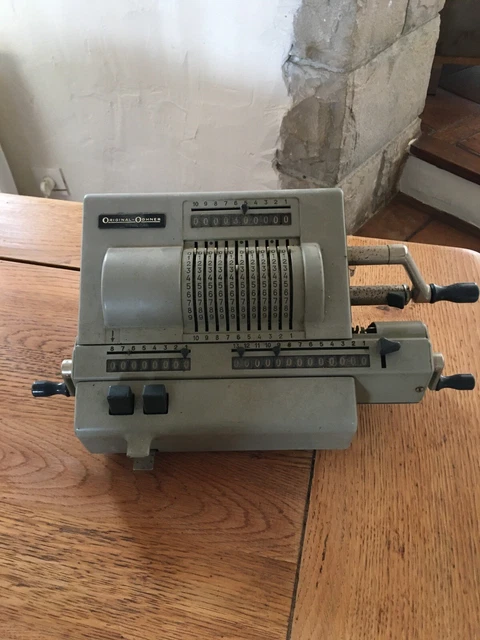 Machine À Calculer Ancienne Original Odhner Eur 95 00 Picclick Fr