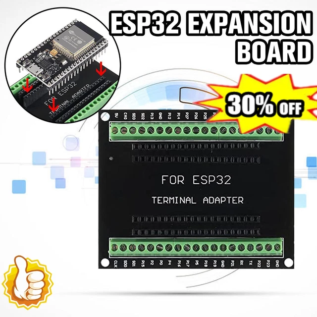 ESP32 BREAKOUT BOARD GPIO ESP32S ESP32 Development Board ESP £3.35 ... ESP32 BREAKOUT BOARD GPIO ESP32S ESP32 Development Board ESP £3.35 ...