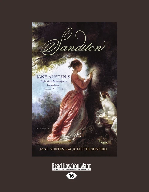 SANDITON : CHEF-D'ŒUVRE inachevé de Jane Austens achevé, Austen, EUR 11 ...