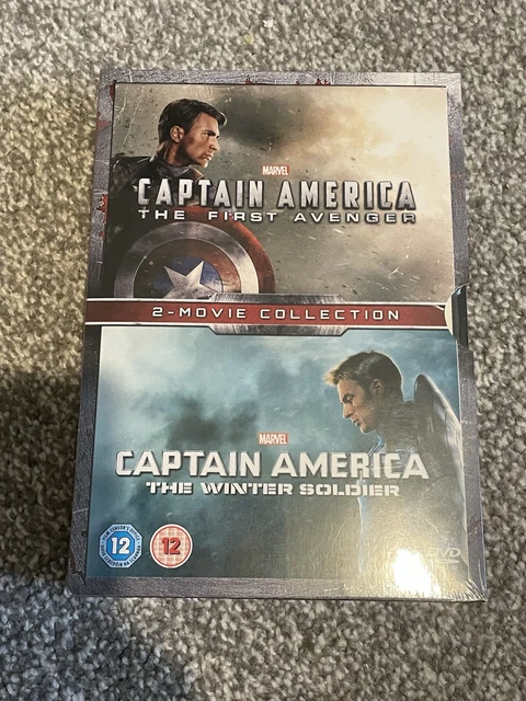 MARVEL CAPTAIN AMERICA Two Movie Collection DVD Sealed New £4.00 ...
