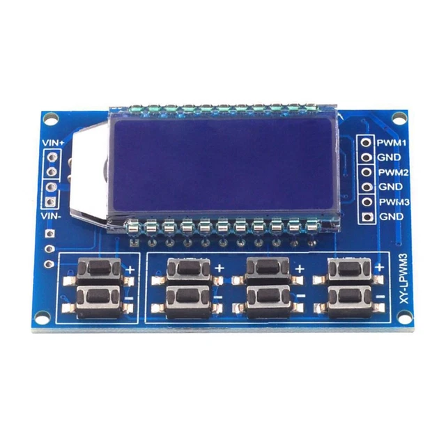 CHANNEL PWM SIGNAL Generator Board Module 1Hz~150KHz Pulse Frequency ...