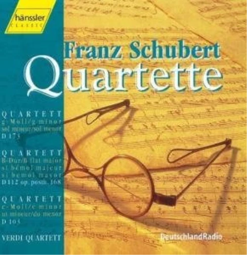 SCHUBERT FRANZ - Verdi Qua String Quartets D173, D112 and D103 (Verdi ...