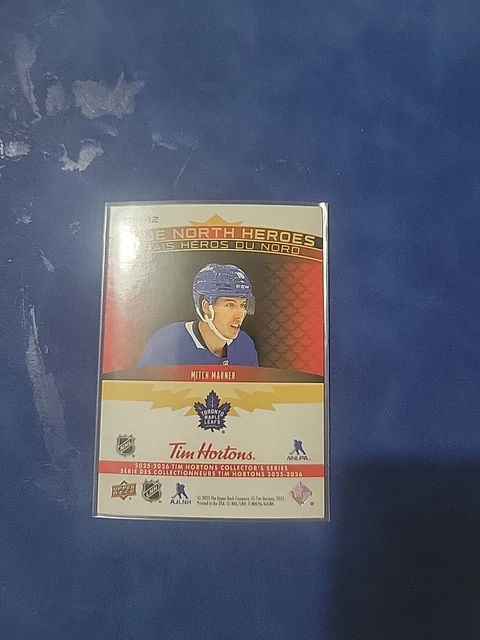 2025-26 UD TIM Hortons True North Heroes Mitch Marner #TNH-12 Maple ...