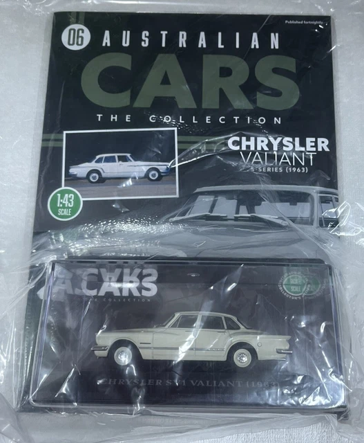 AUSTRALIAN CARS THE Collection Issue 6 Chrysler Valiant S Series (1963 ...