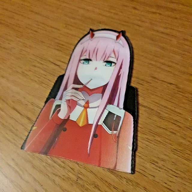 DARLING IN THE FRANXX: Zero Two - 3D Motion Moving Phone Sticker Anime ...