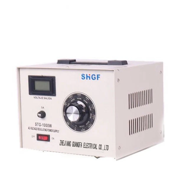 Variac Auto Transformer Ac Variable Voltage Regulator Metered 1000 Watt