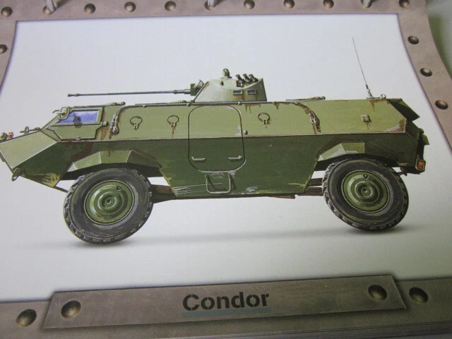 RADPANZER TYPENBLATT CONDOR Deutschland 1981 Mannschaftstransporter EUR ...