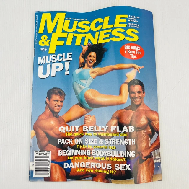Vintage Muscle And Fitness Magazine November 1995 Bodybuilding £11 73