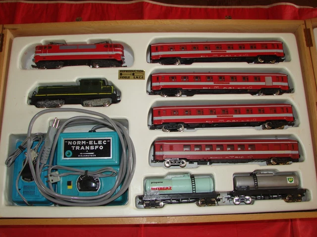 GEGE HO COFFRET Double Trafic Train Electrique Le Capitole Bb 63000 EUR ...