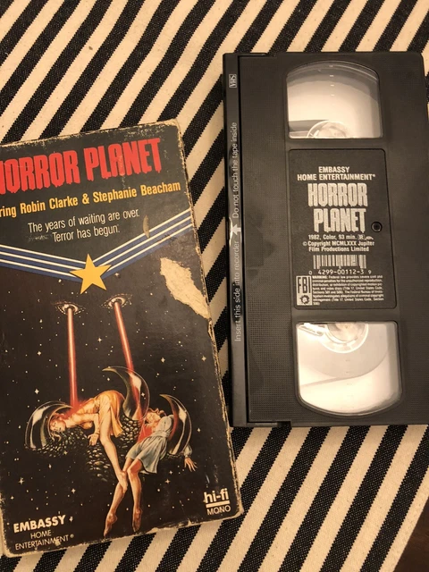 HORROR PLANET ROBIN Clarke Stephanie Beacham Embassy Entertainment VHS ...