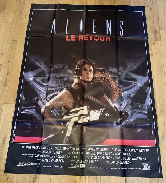 AFFICHE CINÉMA ORIGINALE « ALIENS 2 le retour »format 120 x 160cm - Bel ...