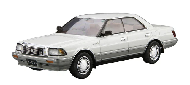 AOSHIMA 1/24 THE Model Car Series No.87 Toyota UZS131 Crown Royal ...