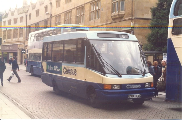 BUS PHOTO E903LVE Cambus Optare City Pacer @ Cambridge £0.93 - PicClick UK