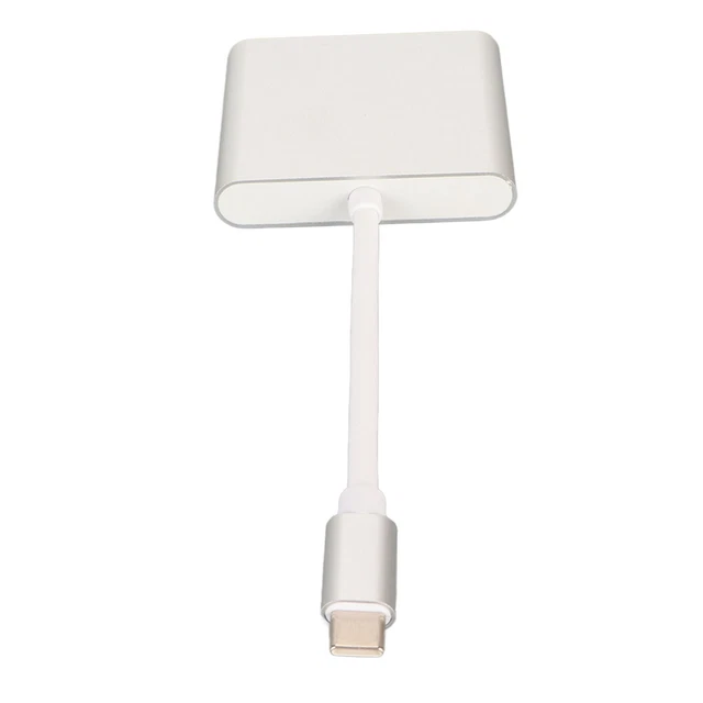 3 IN 1 USB Type C Adapter Ultra HD 4K USB C To HD Multimedia Interface ...