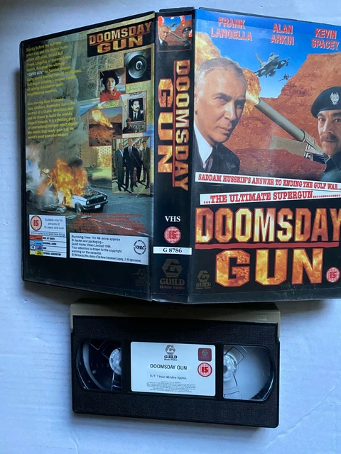 DOOMSDAY GUN KEVIN Spacey Alan Arkin RARE VHS Video BIG CASE Ex rental ...