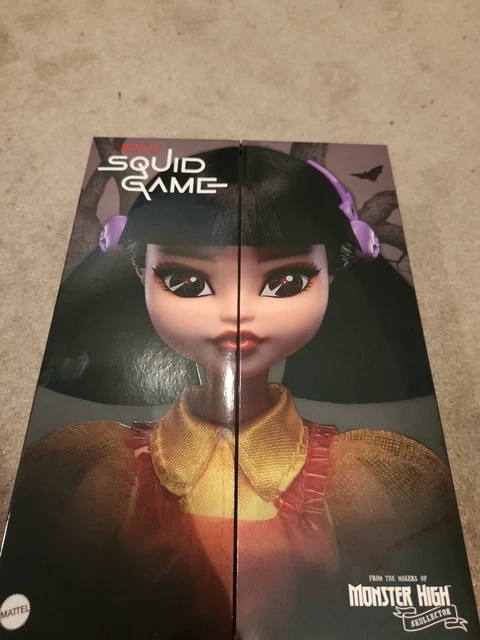 MONSTER HIGH SKULLECTOR Squid Game Young Hee Doll Collectors Mattel ...