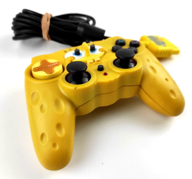 RARE SPONGEBOB SQUAREPANTS Nickelodeon Playstation 2 PS2 Controller £27 ...