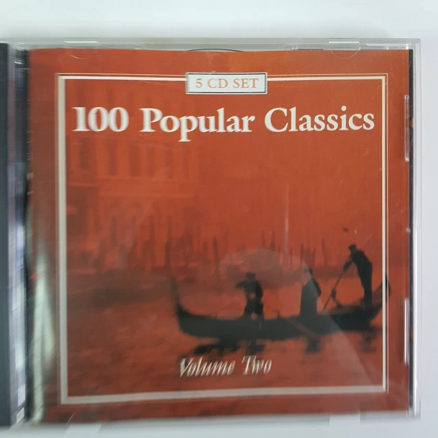 100 POPULAR CLASSICS Mozart Bach Tchaikovsky Beethoven Handel Strauss ...