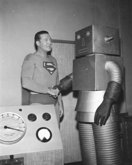 GEORGE REEVES COMME Superman / Clark Kent De Ad 8X10 Photo EUR 7,21 ...