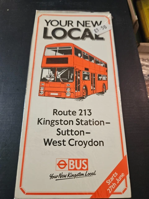 LONDON BUS TRANSPORT Timetable Leaflet Local Bus HO5.145 £3.00 ...