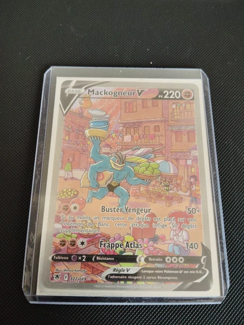 CARTE POKÉMON MACKOGNEUR V ALT 172/189 Astres Radieux EB10 Neuve EUR 1 ...