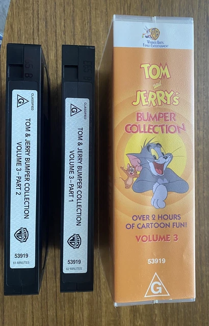 TOM AND JERRY Bumper Collection Volume 3 VHS $15.95 - PicClick AU