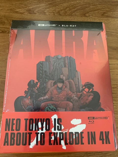 AKIRA 4K ULTRA HD Blu Ray Limited Edition Steelbook UHD USA NEW £36.03 - PicClick UK