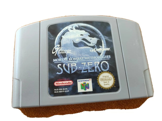 NINTENDO 64 MORTAL Kombat mythologies sub zero sub-zero SNES famicom ...