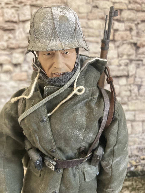 DRAGON ACTION MAN German Ww2 Elite Soldier Paratrooper Russia 1943 1/6 ...