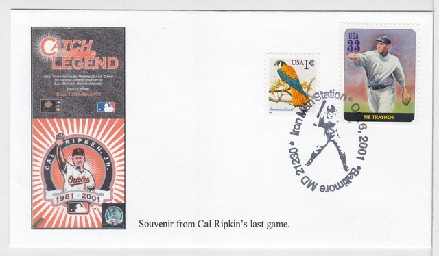 TURTLESTRADINGPOST- CAL RIPKEN'S Last Game- Ironman Stadium, Baltimore ...