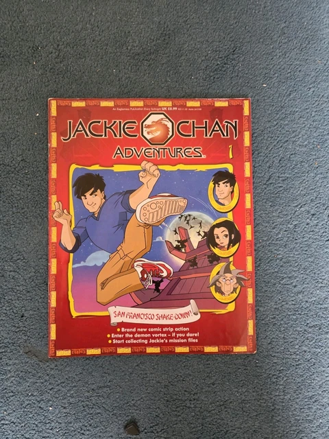 JACKIE CHAN ADVENTURES Magazine Issue 1 (Eaglemoss) £11.11 - PicClick UK