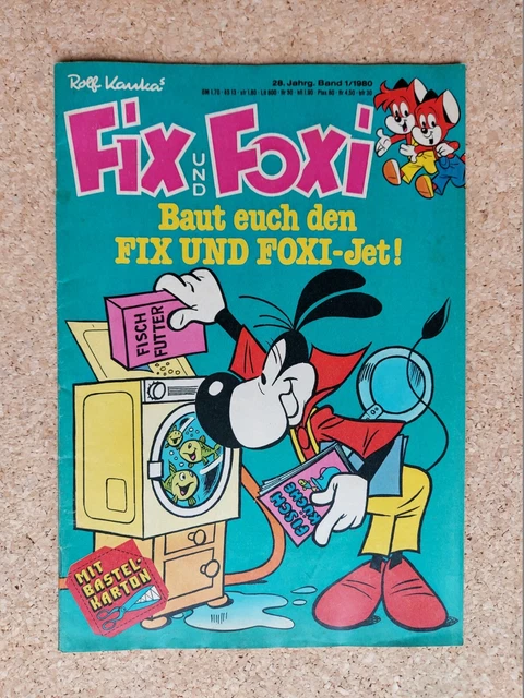 GEVACUR COMIC - Fix und Foxi Band 1 - 28.Jahrg / Top Zustand / Z1 (mit ...
