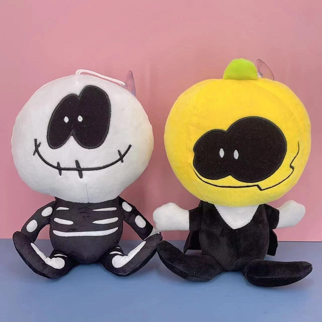SPOOKY MONTH PLUSH Skid and Pump, Friday Night Funkin Plush Soft Doll ...