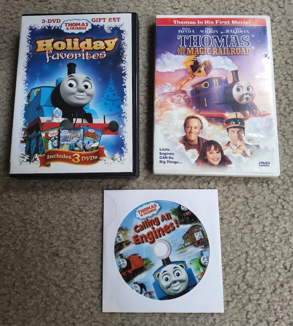 5 DVD LOT Thomas & Friends Magic Railroad Movie Calling All Engines ...