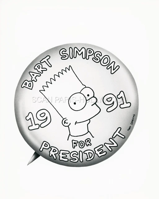 THE SIMPSONS BART Simpson 1990 Vintage Photo Original EUR 14,99 ...