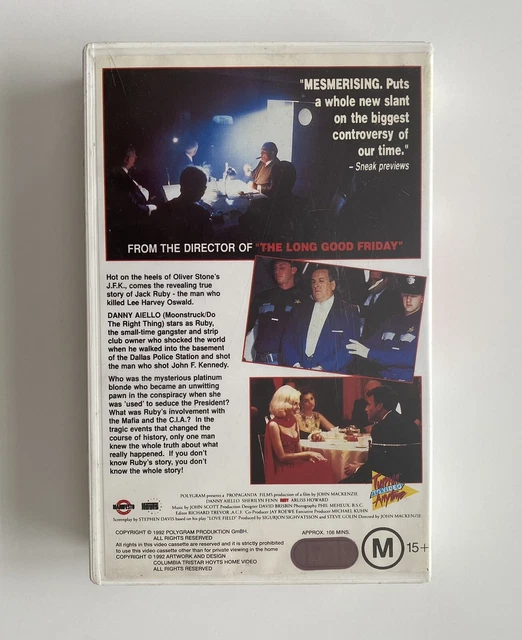 RUBY [VHS] FIRST Release Big Box Ex-Rental Video Tape 1992 Danny Aiello ...
