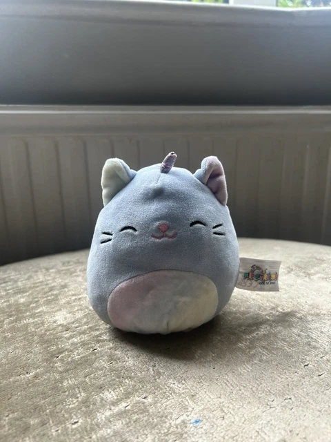 SQUISHMALLOWS FLIP-A-MALLOW COURTNEY Cat to Drew Dragon Squishmallow 5 ...