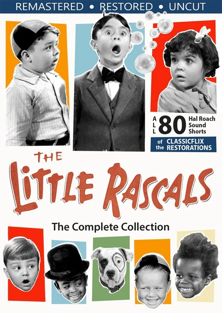 THE LITTLE RASCALS - The Complete Collection (4 DVD Set) ClassicFlix ...