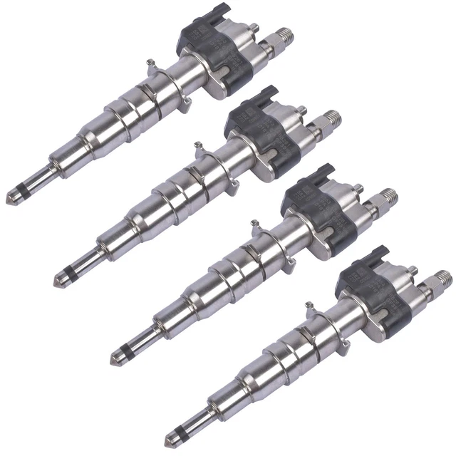 4*FUEL INJECTOR FOR BMW E81 E82 E87 E90-E93 E60 E64 118i 320i 528i 630i ...