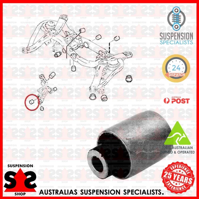 REAR AXLE LOWER Mounting, Control/Trailing Arm Suit VOLVO XC90 2.5 T ...