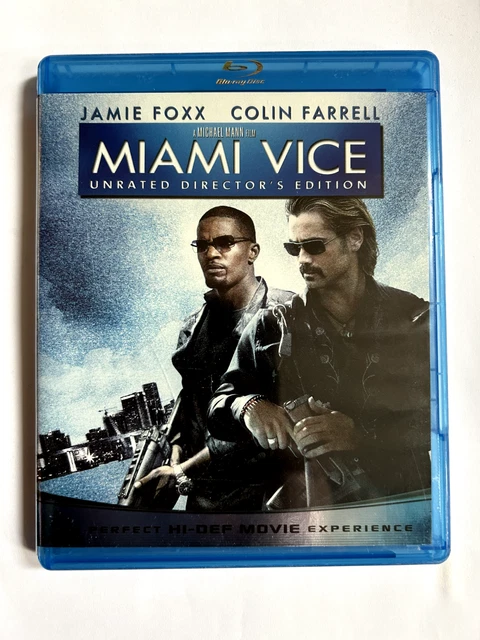MIAMI VICE UNRATED Directors Cut Michael Mann USA Blu-Ray EUR 11,74 ...